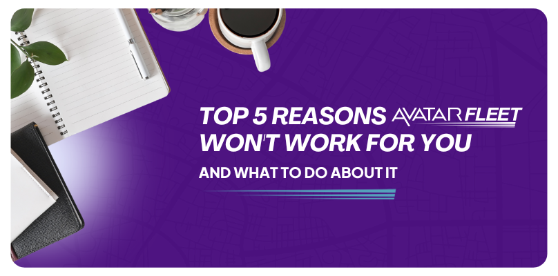 Top 5 Reasons AvatarFleet Won't Work for You (And What To Do About It)